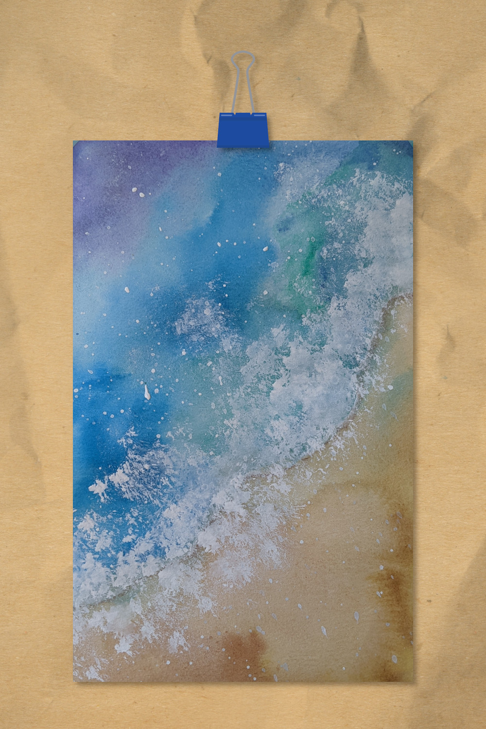 How to Paint Water With Watercolor Techniques - Amarie Lange Studio